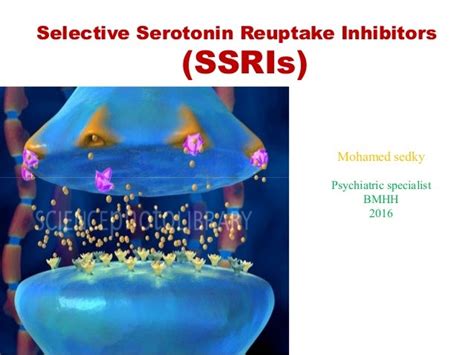 An Example Of A Selective Serotonin Reuptake Inhibitor Ssri Is
