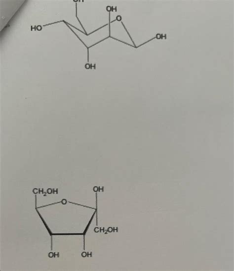 [solved] Convert Each Cyclic Monosaccharide To Its Acyclic