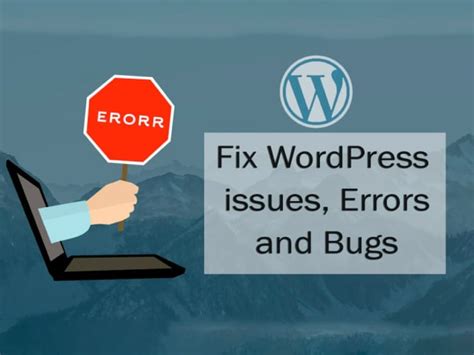 fixed your wordpress issues bugs and errors upwork