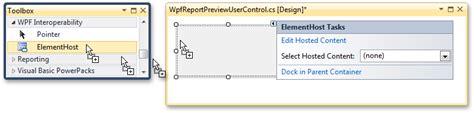 embedding a document preview for wpf into the end user designer