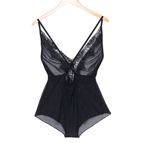 2019 Women Sexy Bodysuits Teddies Lace Lingerie One Piece Underwear