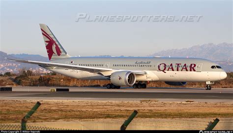 A7 Bhj Qatar Airways Boeing 787 9 Dreamliner Photo By Wiktor Kepinski