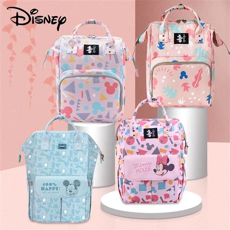 Disney S Rie Colorida Saco De Fraldas Do Beb Maternidade Mam E Mochila