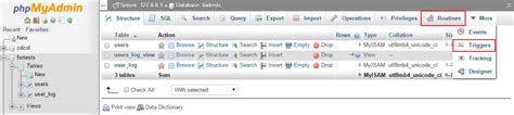 mysql how do i view my stored procedures in phpmyadmin stack overflow