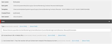 sitecore jss extending the layout service