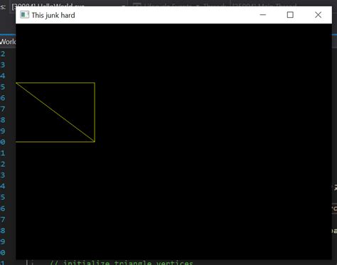 c opengl not drawing some triangles stack overflow