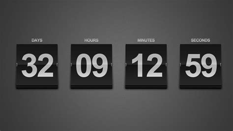 create a sleek countdown timer photoshop tutorial
