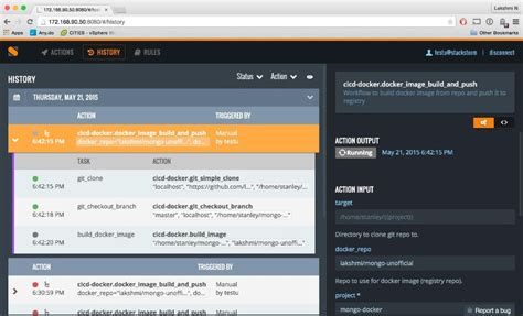 ci using stackstorm on top of github docker and dockerhub stackstorm