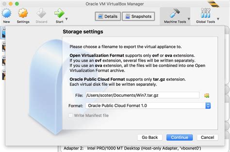 virtualbox 5 2 to let users export vms to oracle public