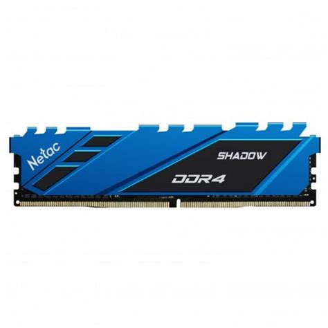 Netac Ddr4 16gb 2666mhz Shadow C19 Blue Ntsdd4p26sp 16b Ram Memorija