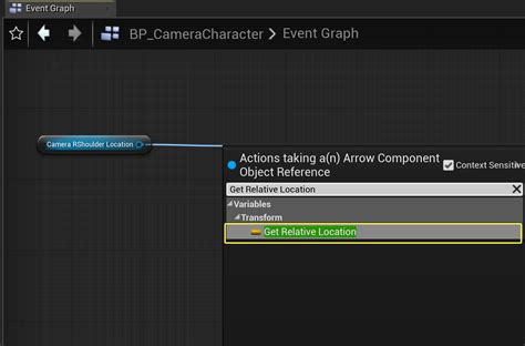working with camera components unreal engine 4 27 documentation