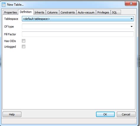 postgresql create foreign table decorations i can make
