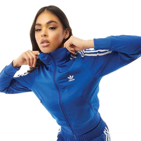 Adidas Originals Vestes De Survêtement Firebird Femme Bleu