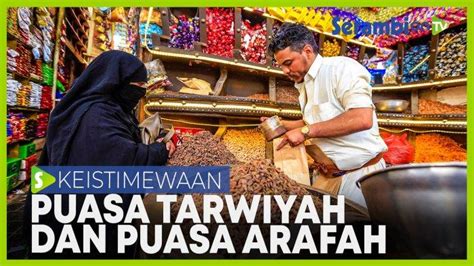 Jelang Idul Adha 1442 Hijriah Ini Jadwal Puasa Dzulhijjah Tarwiyah