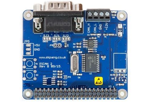 pican 2 raspberry pi data logging can bus board obdii geeky gadgets