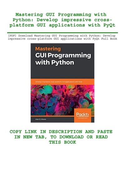 [pdf] download mastering gui programming with python develop impressive