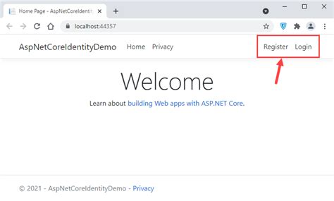 How To Implement Authentication Using Asp Net Core Identity Asp Net