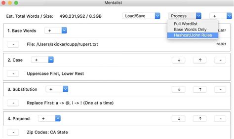 how to create custom wordlists for password cracking using the