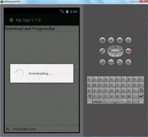 android loading json and progressbar progressdialog