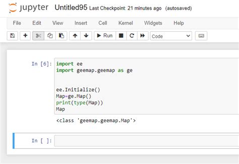 geemap map not showing up in jupyter notebook · discussion