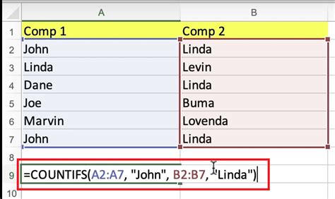 Countif Function In Excel With Multiple Criteria And Or Exceltutorial