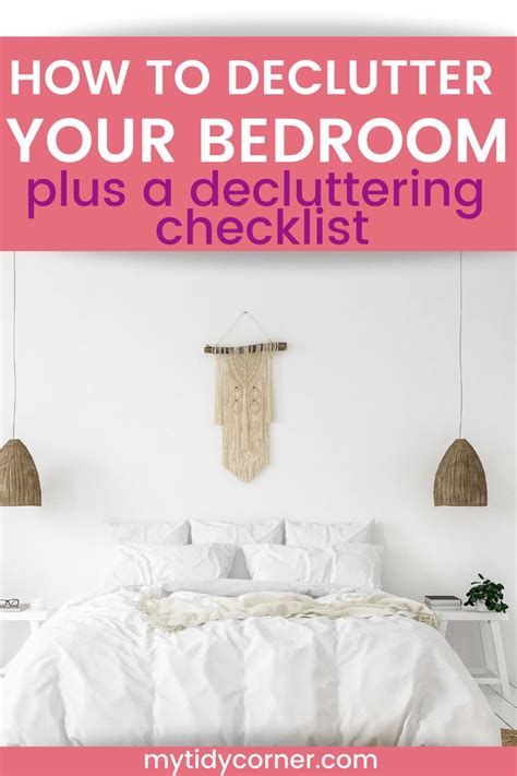 How To Declutter A Bedroom Decluttering Ideas