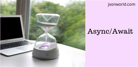 start creating apis in node js with async await json world