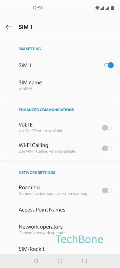 How To Enable Or Disable Data Roaming Oneplus Manual Techbone