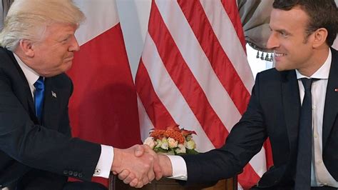 Macron Explains His Tense Handshake With Trump Cnn Politics