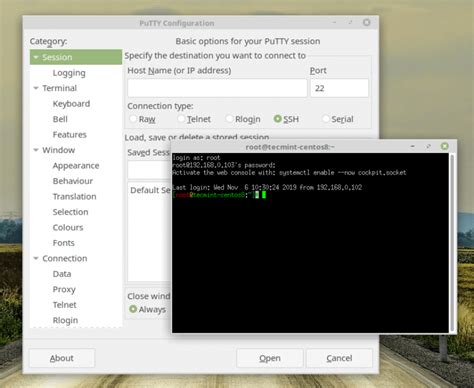 how to install putty [ssh client] on linux systems