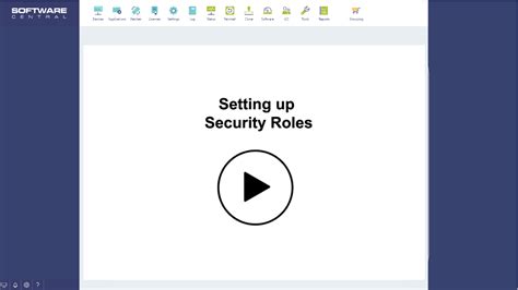 interactive demo setup security roles softwarecentral