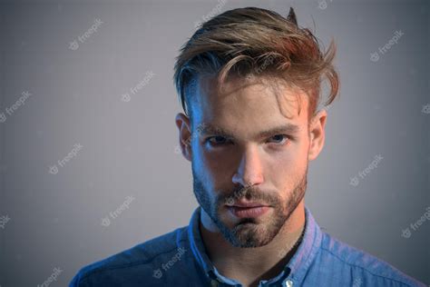 Premium Photo Man Portrait Serious Face Business Education And