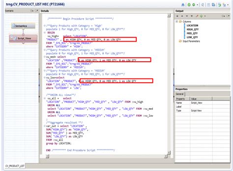 transposing rows to columns using calculation view