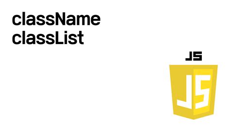[javascript] classname classlist