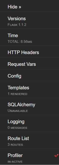 flask debug mode enable debug mode and debug toolbar in flask askpython