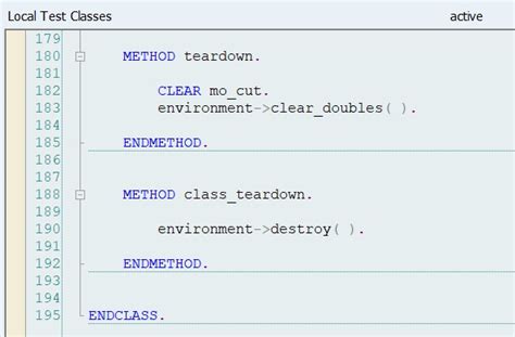 “test doubles” and using osql test double framework for abap unit tests