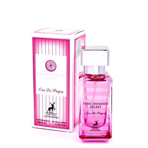 Maison Alhambra Pink Shimmer Secret 30ml Arabic Perfume E Shop