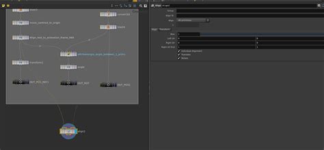 align 2 polygons general houdini questions od forum