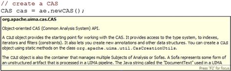 uima overview and sdk setup