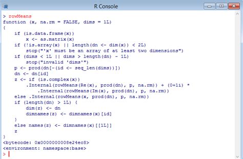 how to view source code of r method or function r faqs