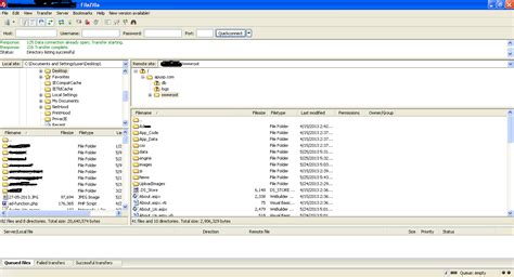 how to upload a website via ftp using filezilla