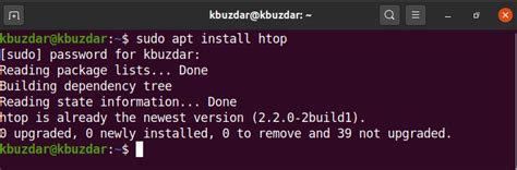 how to use htop to monitor system processes in ubuntu 20 04 vitux
