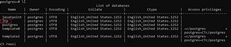 postgresql temporary table javatpoint