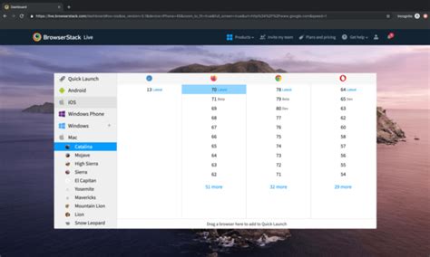 firefox browser testing on real devices and no vms browserstack