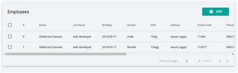 vue js hide button on select datatable row in quasar framework