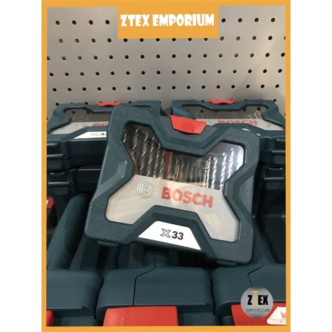 [ready Stock] Bosch X Line 33 Pcs 33pcs Special X Line Screwdriver Bits