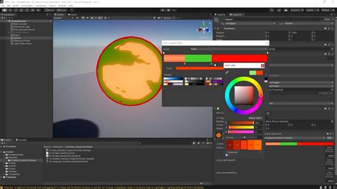 unity shadergraph gradient node custom inspector draw draw properties