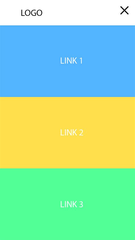 javascript how to implement a bootstrap nav overlay effect stack