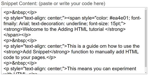add custom body tag code to your web pages with the