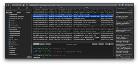 quick how to dump and restore a mariadb mysql database from a docker
